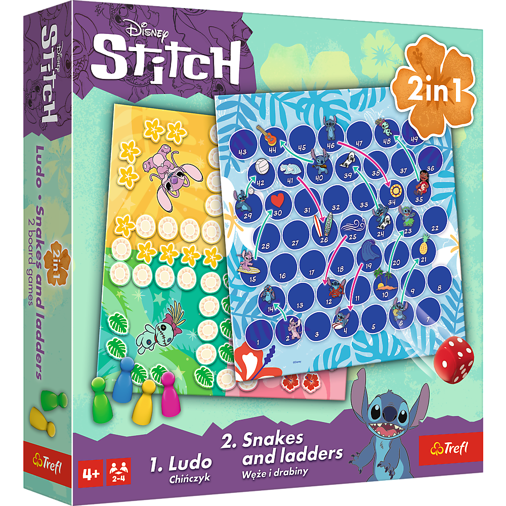 TREFL DISNEY STITCH Lauam ng 2 In 1 Stitch Ja Lilo Kroko M nguasjad TREFL DISNEY STITCH Lauam ng 2 In 1 Stitch Ja Lilo Kroko M nguasjad